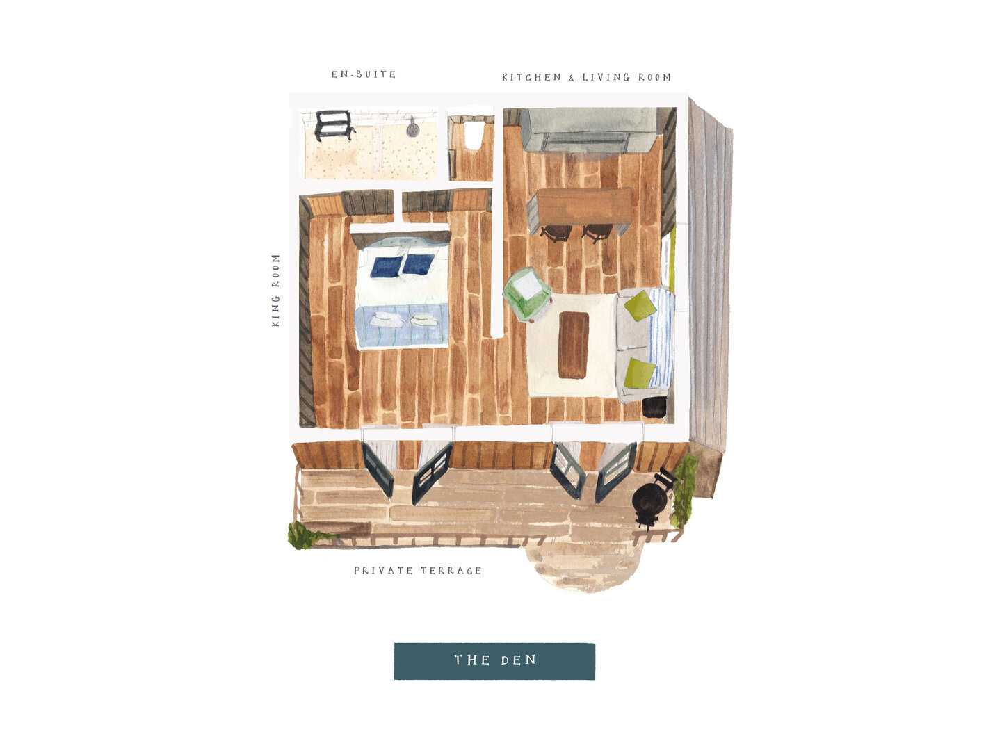 Retreat East - The Den | Barns & Rooms | Spa Break Suffolk